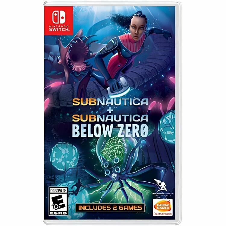 Игровая консоль NINTENDO SWITCH Subnautica + Below Zero, multicolor