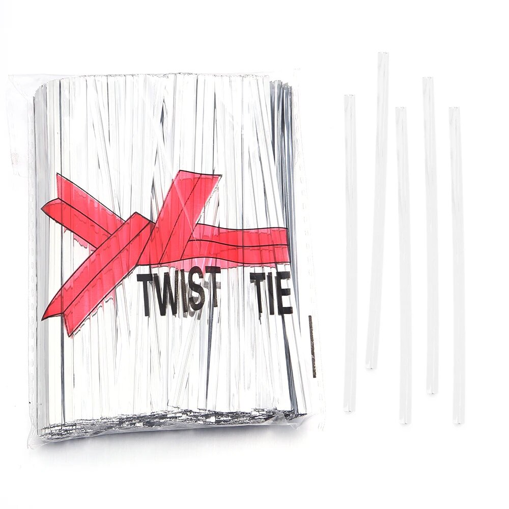 Белые стяжки для пакетов Twist Tie, 760 шт.