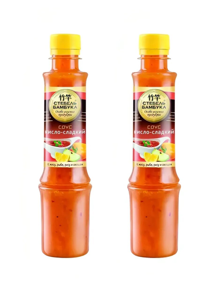 Соус кисло-сладкий 2 штуки по 280 грамм