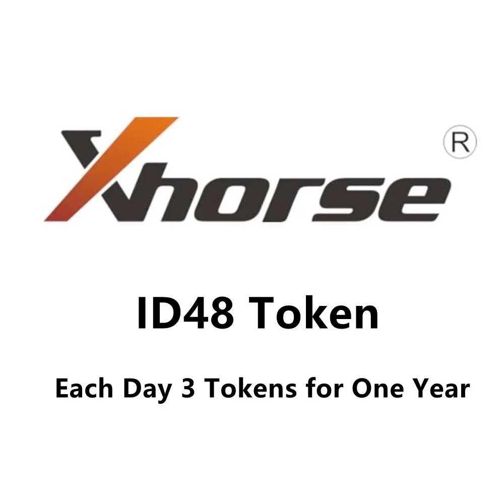 Token Xhorse ID48 96-битный клон ID48 для VVDI2/VVDI MINI/ключевой инструмент MAX/ключевой инструмент плюс каждый день 3 жетоны на один год