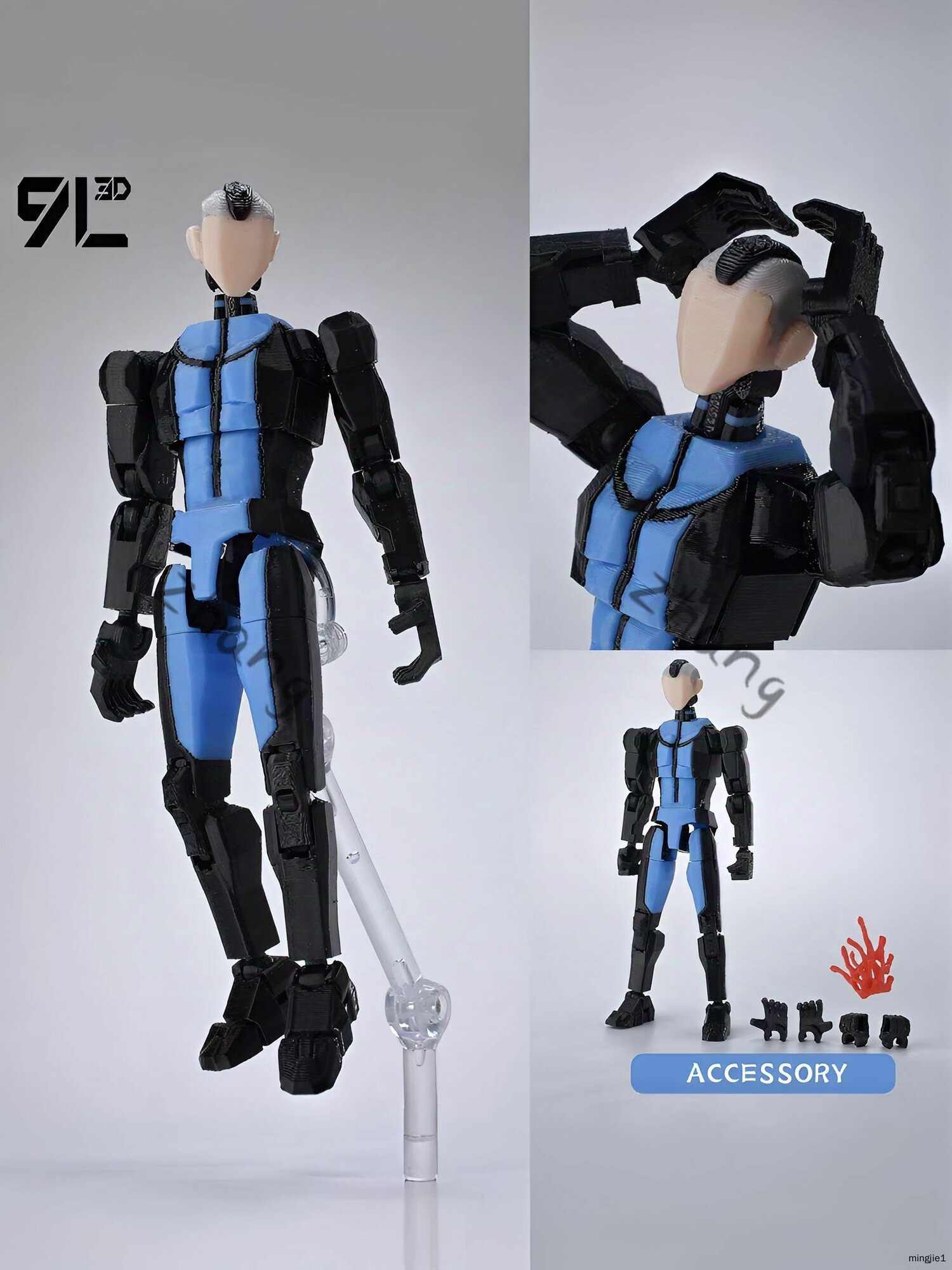 Фигурка Неуязвимый (Invincible-Mark Grayson) Lucky Dummy 13,3D-печатный подвижный манекен(Invincible)