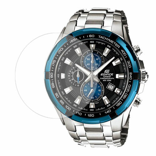 Скрин Мобайл защитный экран для часов Casio EF-539D-1A2V из гидрогелевая плёнка прозрачная