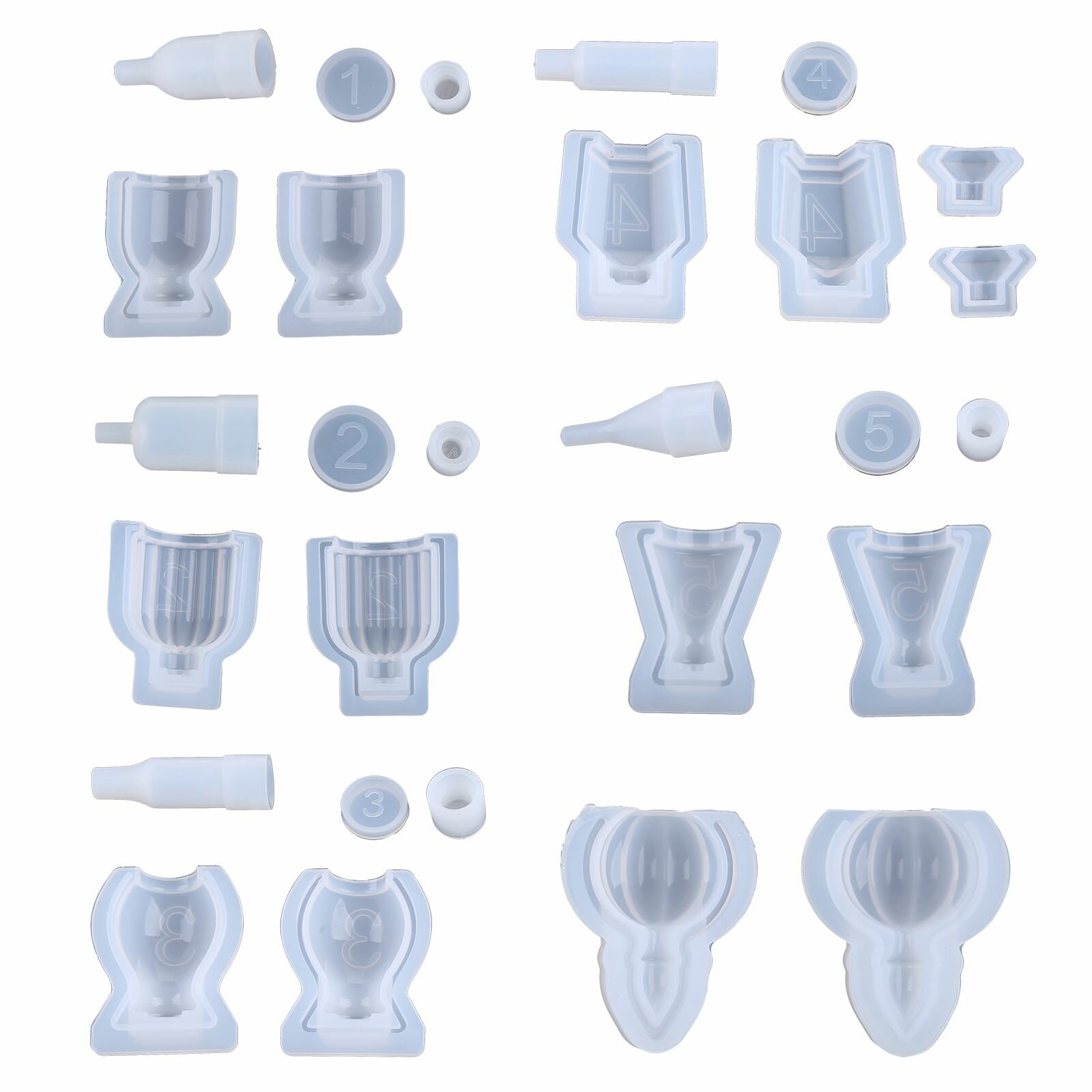 Набор из 6 предметов, форма для волшебных бутылок, Ручной инструмент ювелирный