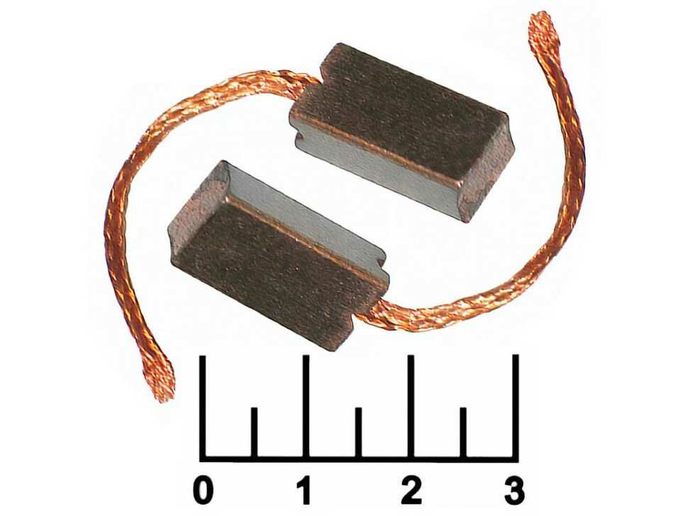 Щетка меднографитовая 7*10*19.8 AMKSB0009 (2 штуки) (TT53277)