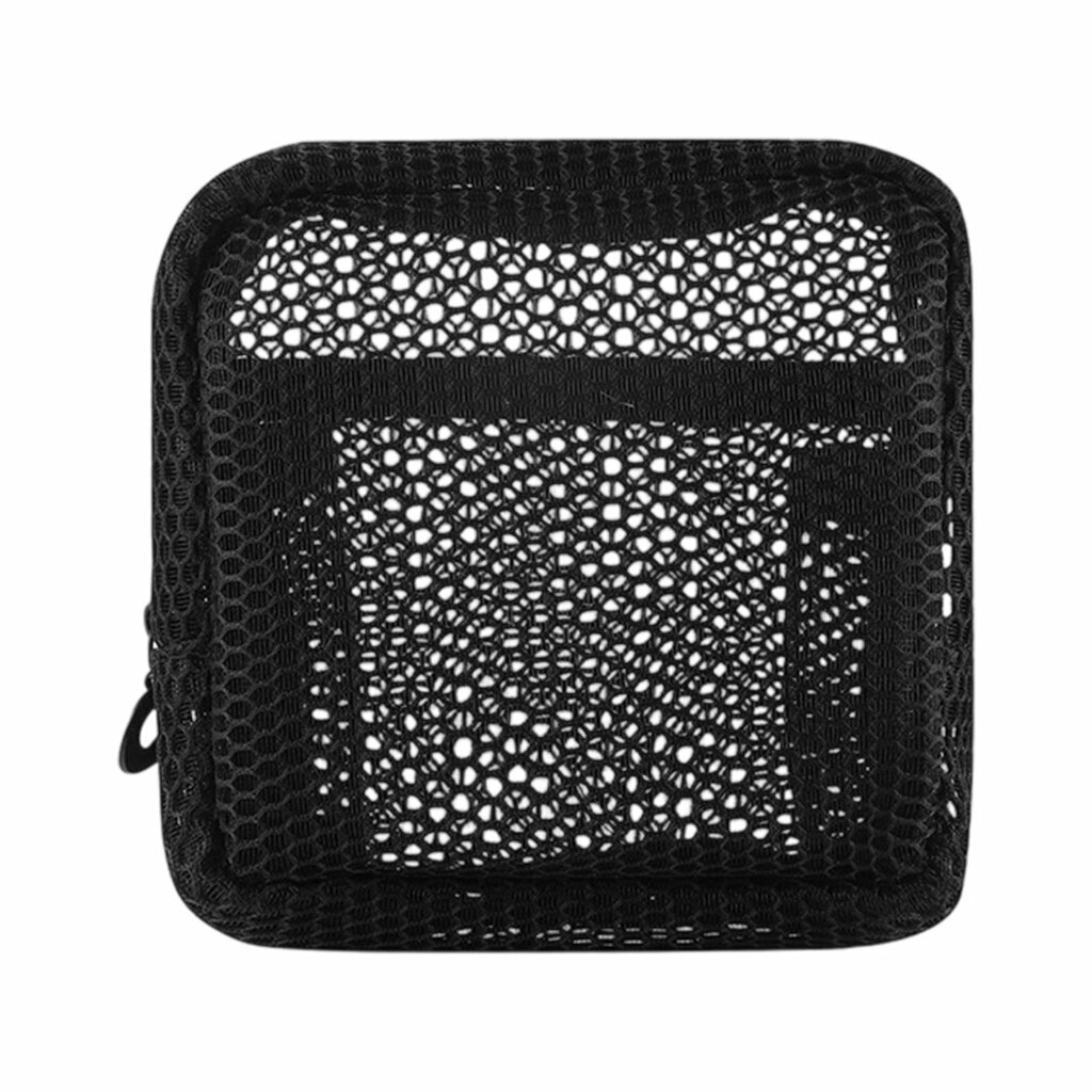 Бежевые сетчатые булочки с тофу-Черные