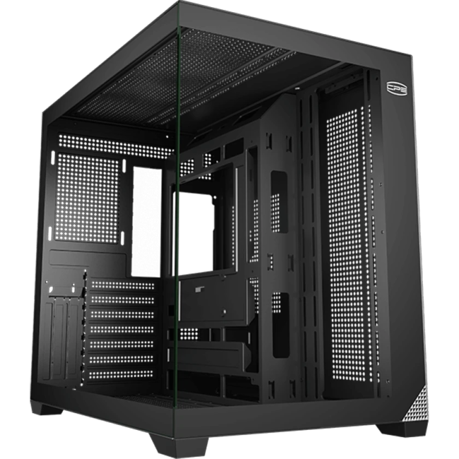 C3T700 Корпус PcCooler BK черный без БП ATX 10x120mm 6x140mm 1xUSB3.0 1xUSB3.1 audio bott PSU