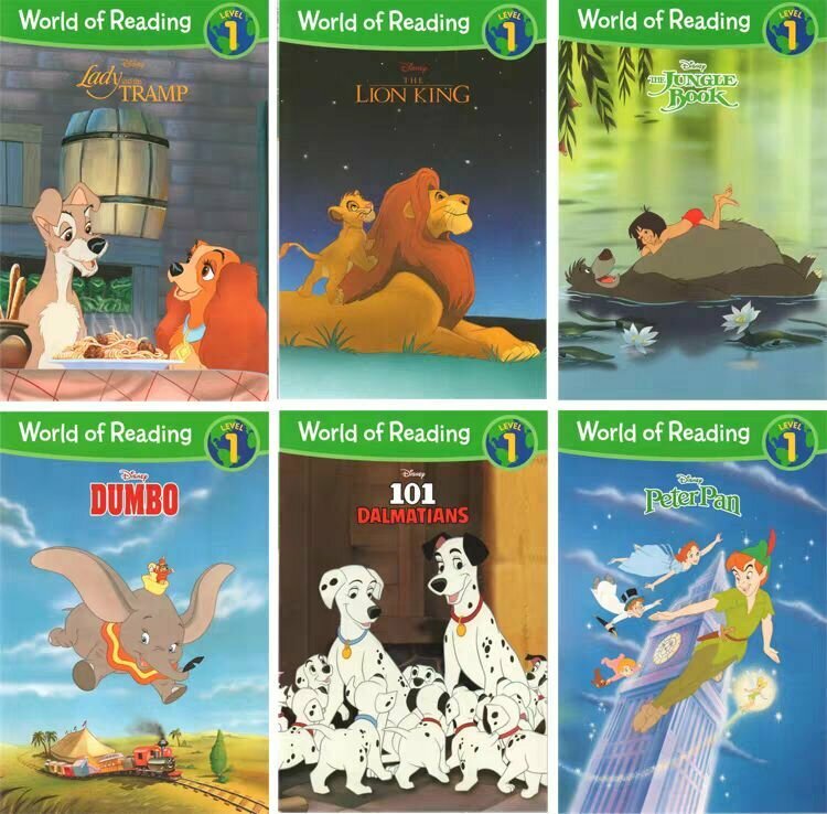 World of Reading Disney Classic Книги для чтения на Английском языке