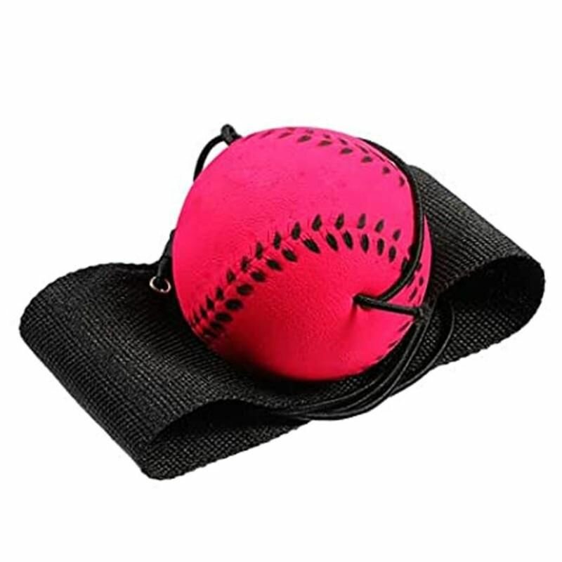 Футбольные браслеты с мячом, - Розово-Красный Бейсбольный мяч