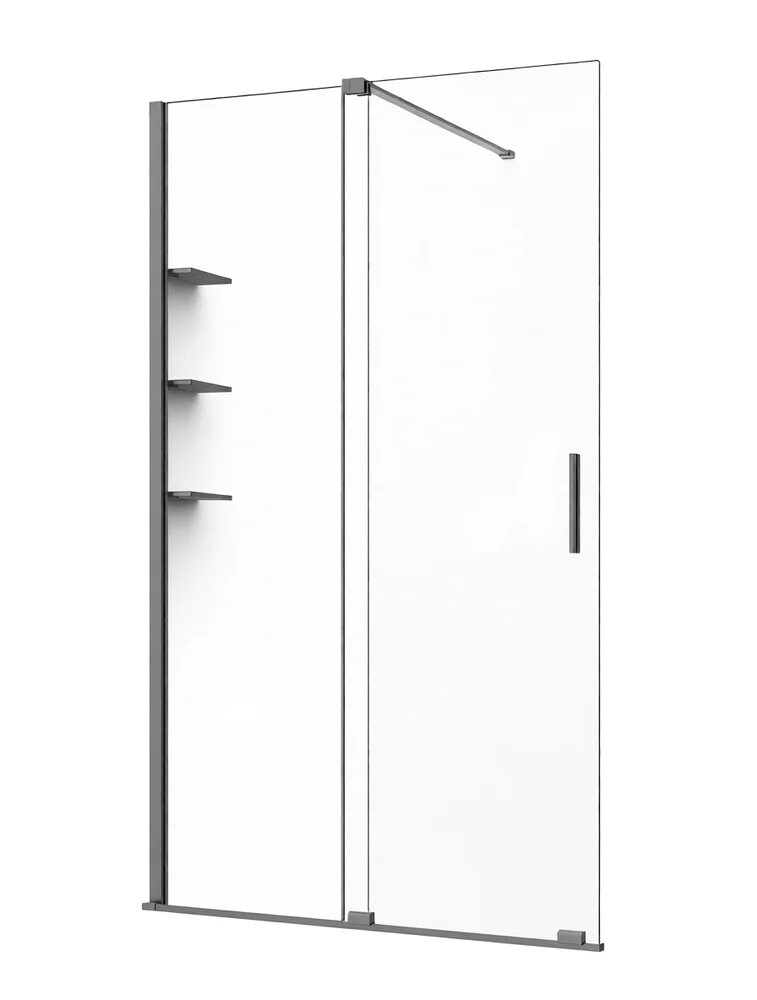 Душевая перегородка Vincea Walk-in WSL VSW-1WSL120CLGM 120 см