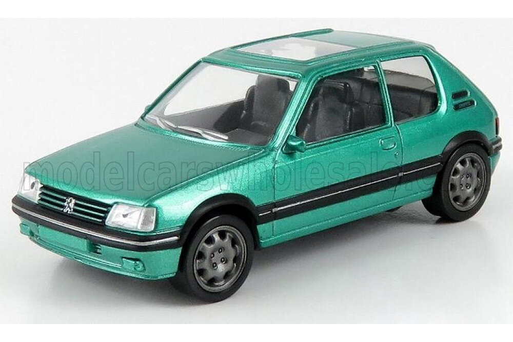 Модель коллекционная NOREV Peugeot 205 1.9 gti 1992 green metallic