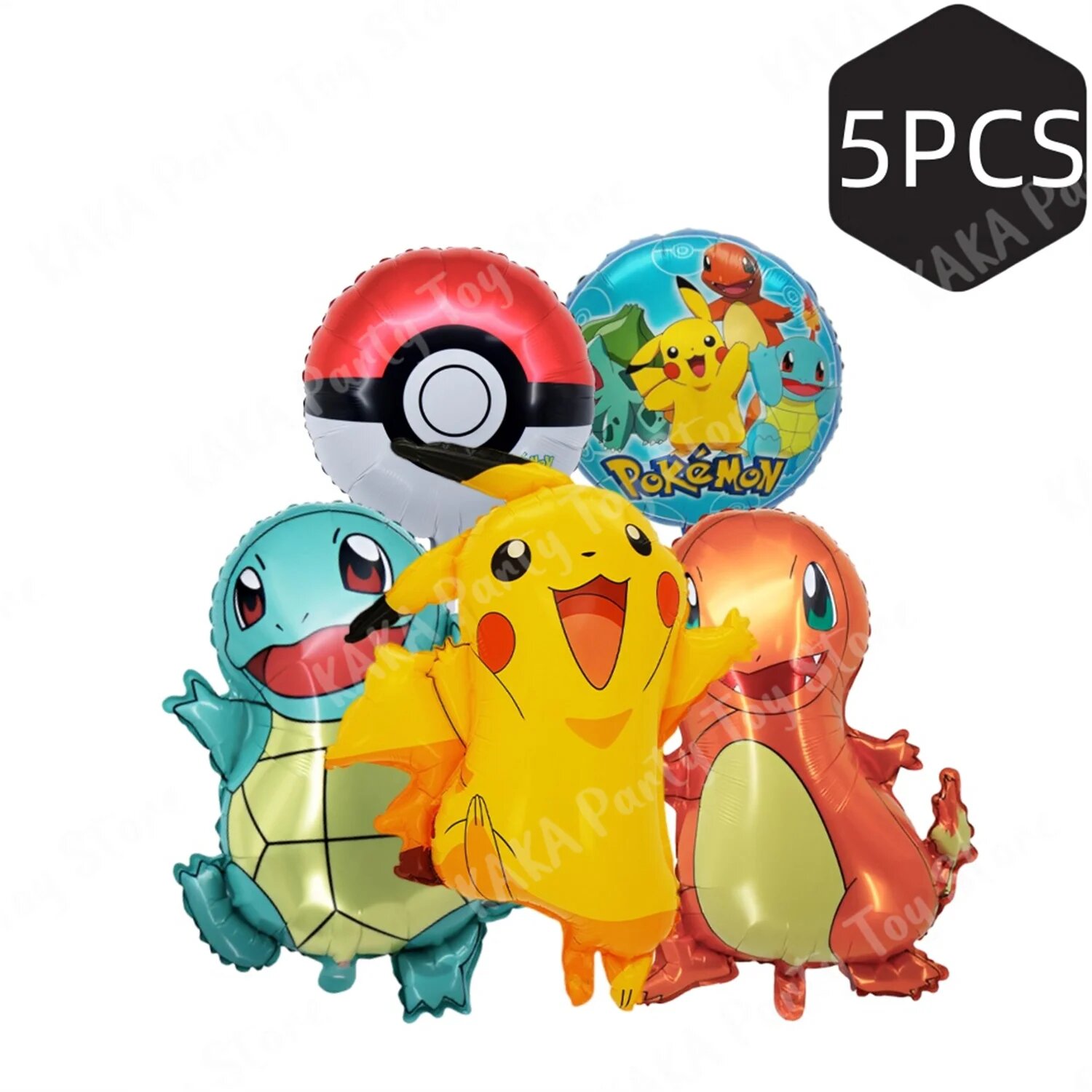 Набор воздушных шаров Pokemon 5 шт.