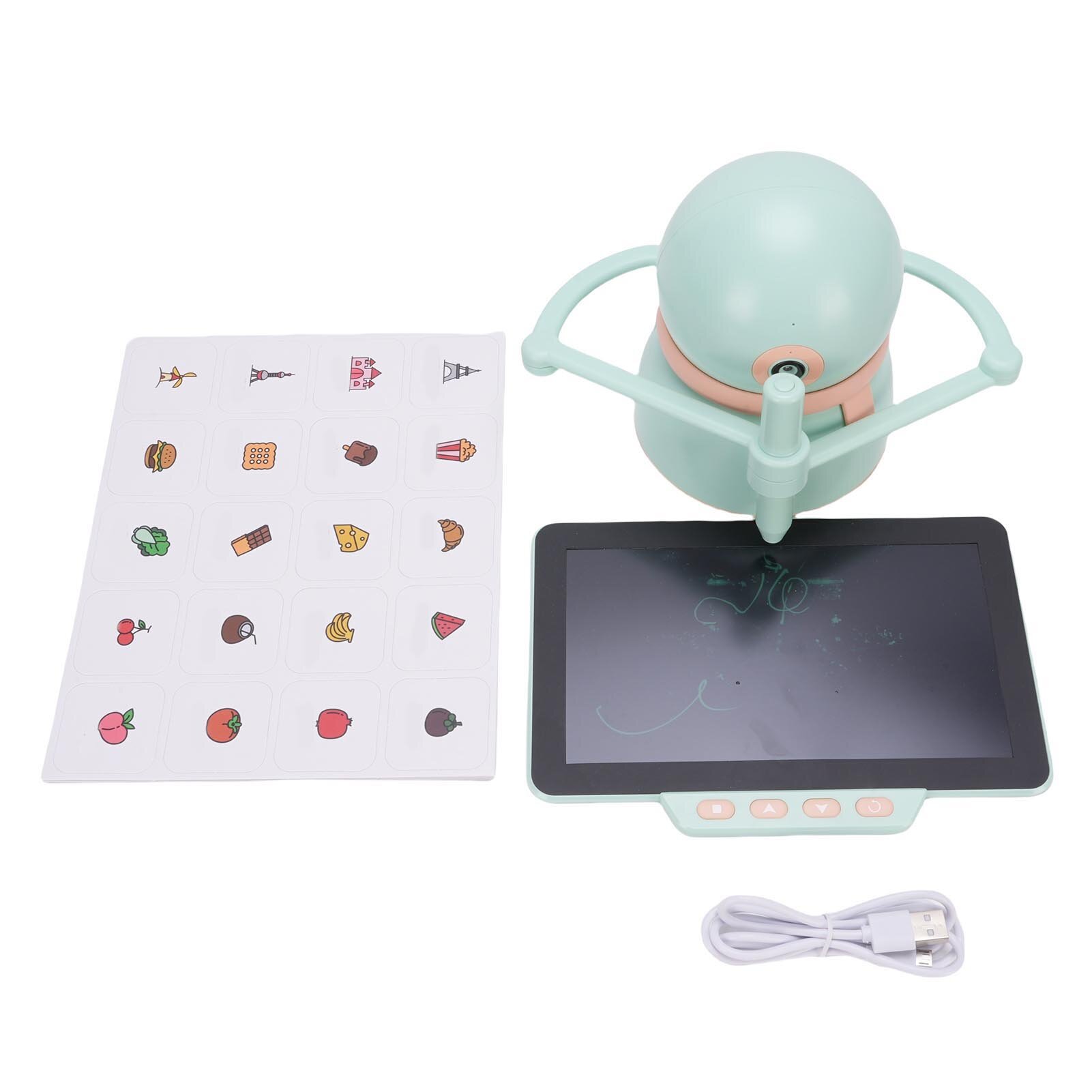 Smart Drawing Robot Interactive Educational Smart Painting Robot with Cards Drawing Board for Toy Present
