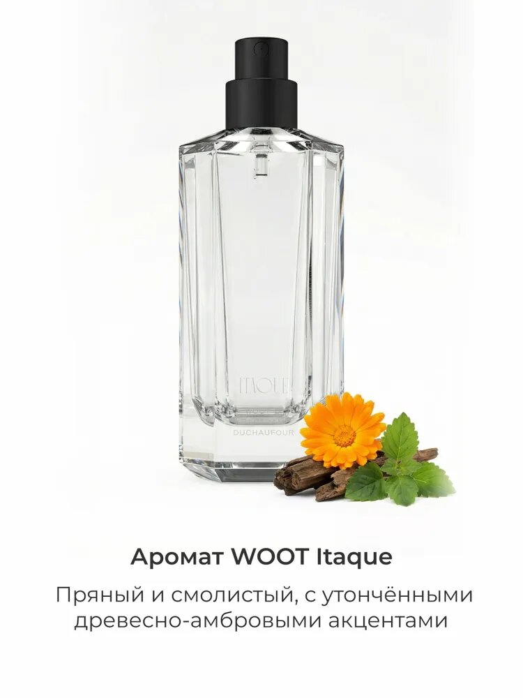 Вода парфюмерная WOOT "Itaque", мужская, древесный аромат, 12.5 мл — фото 1