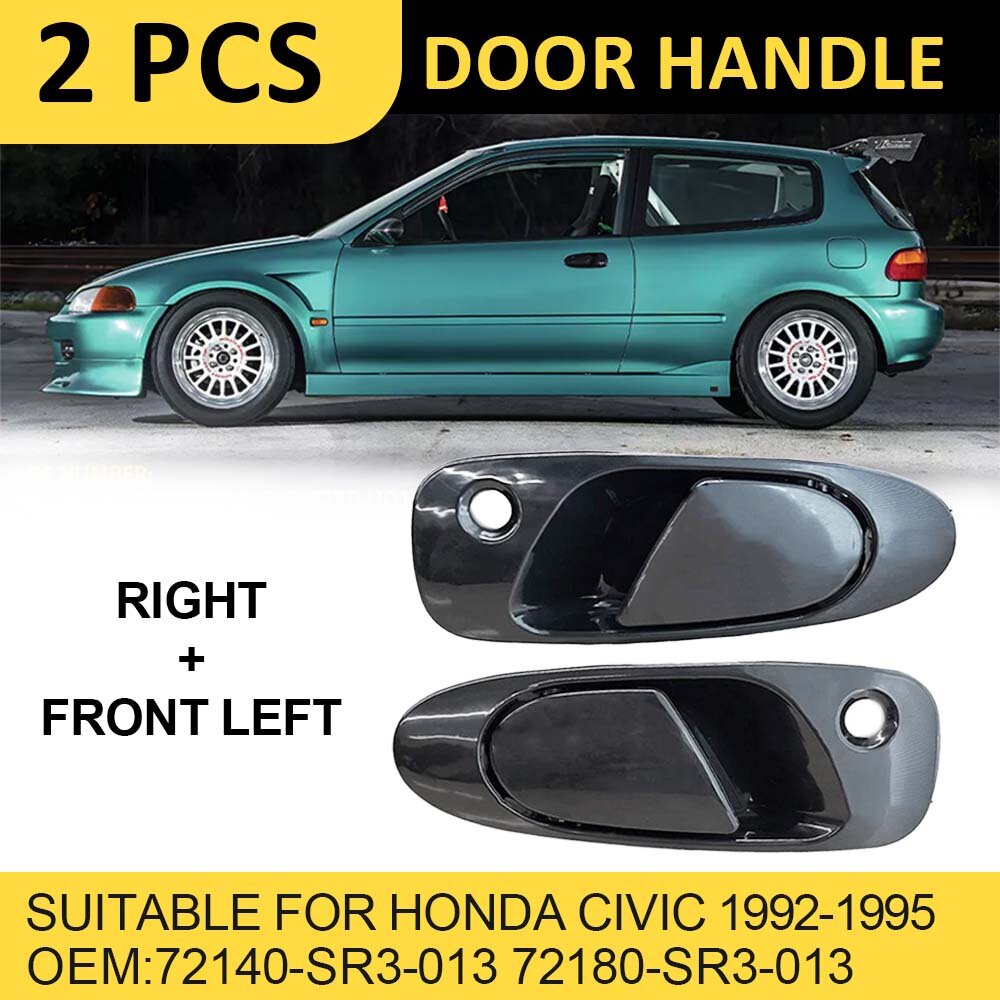 Ручка дверная автомобильная, арт. Левая входная дверь: 72140-SR3-013 Правая входная дверь: 72180-SR3-013, 2 шт.