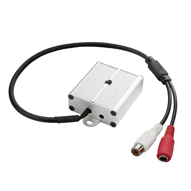 Микрофон-Звукосниматель HiFi с Низким Уровнем Шума и Удлинительным Кабелем из Металлического алюминиевого корпуса