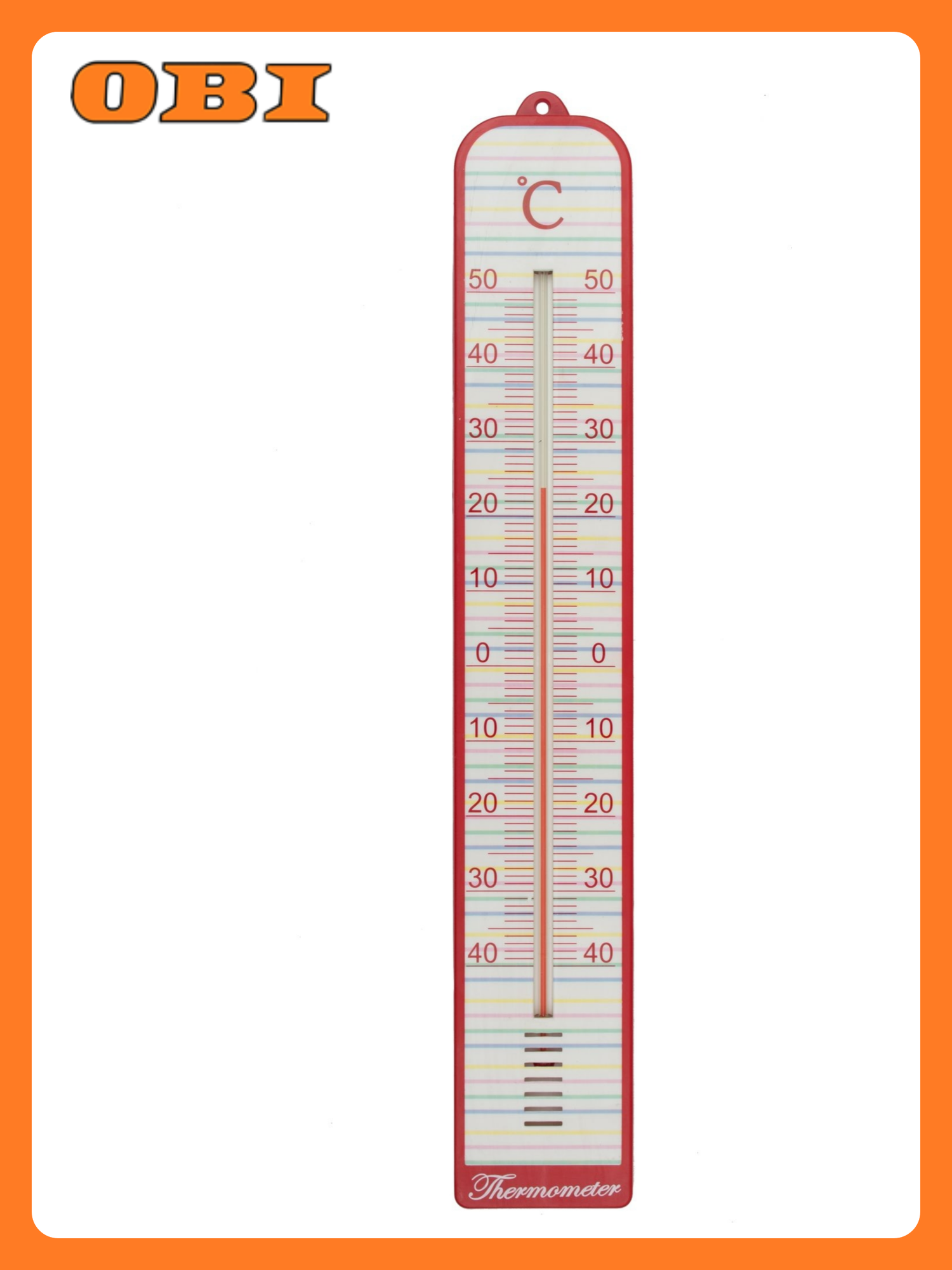 Термометр уличный GARDEN SHOW "Коттедж", ртутный, бесцветный, настенное крепление