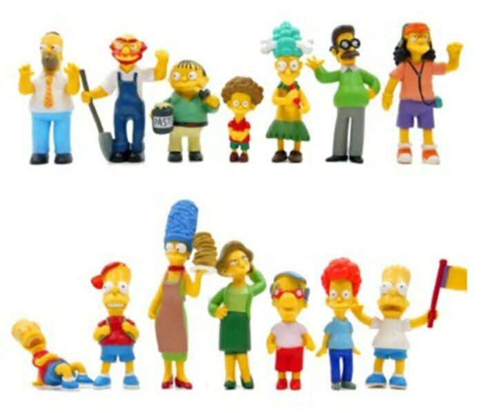 Набор фигурок Симпсоны - Simpsons (14 шт.)