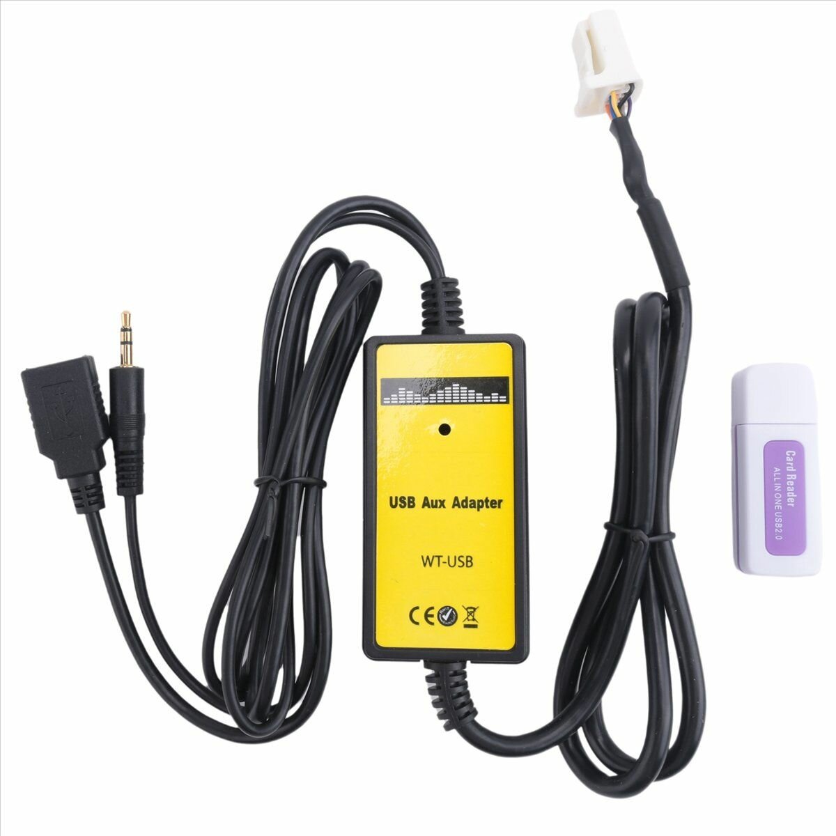 Автомобильный цифровой USB-MP3-адаптер 6+6PIN для TOYOTA LEXUS Corolla Series