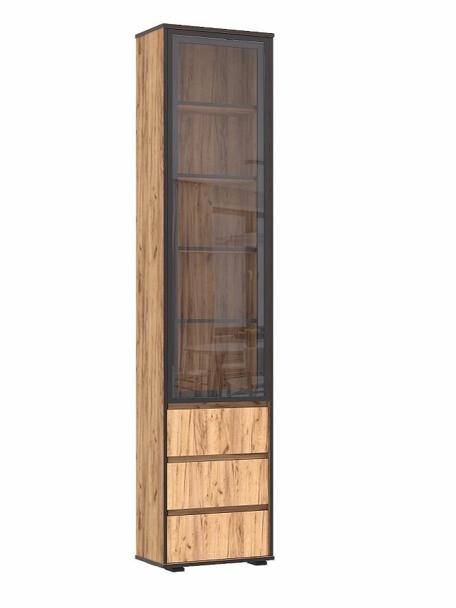 Норд Терминал-стекло 30 см. с ящиками Дуб Крафт