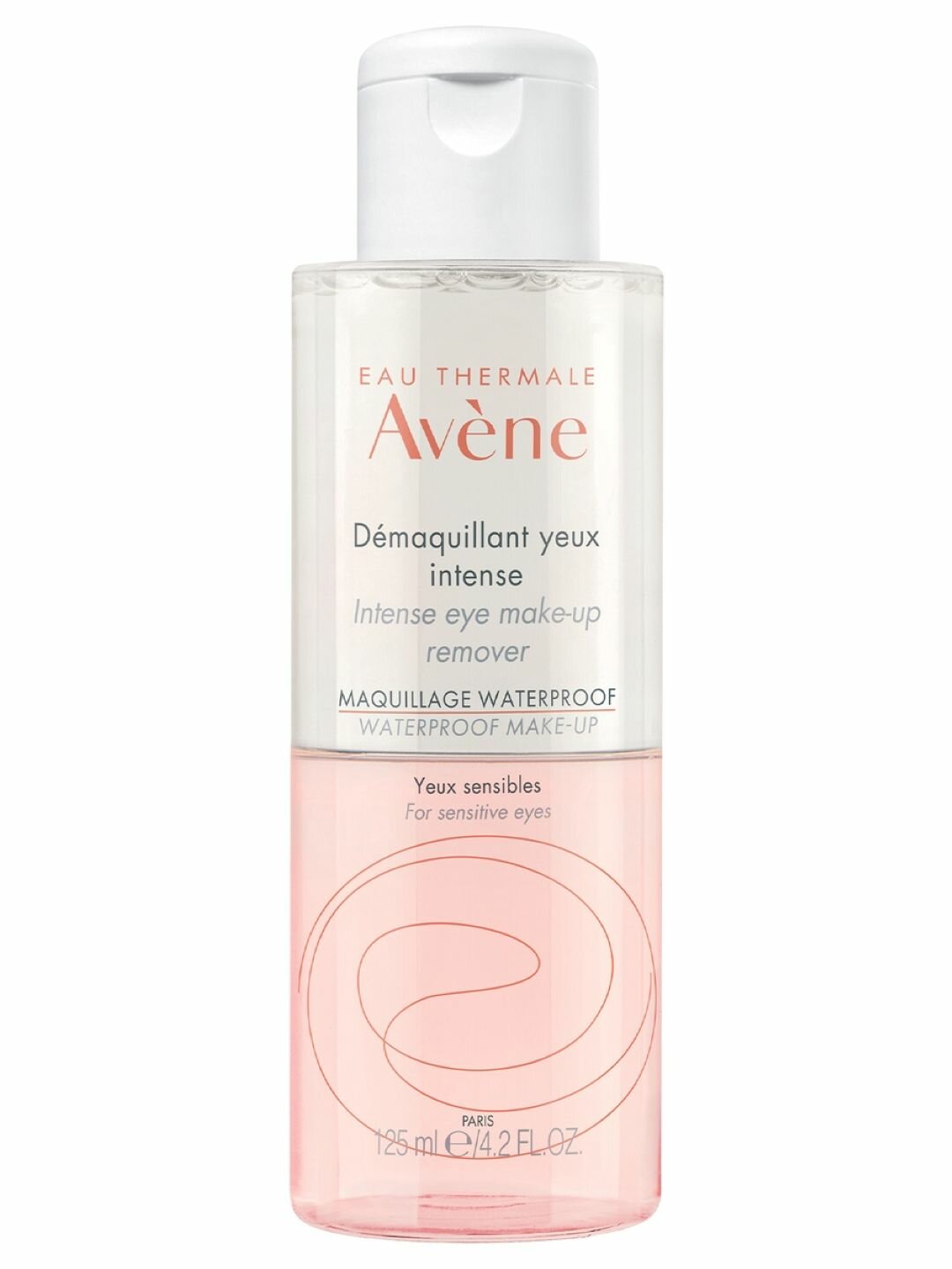 Авен Интенсивное средство для снятия макияжа с глаз, 125 мл | AVENE Intense eye make-up remover