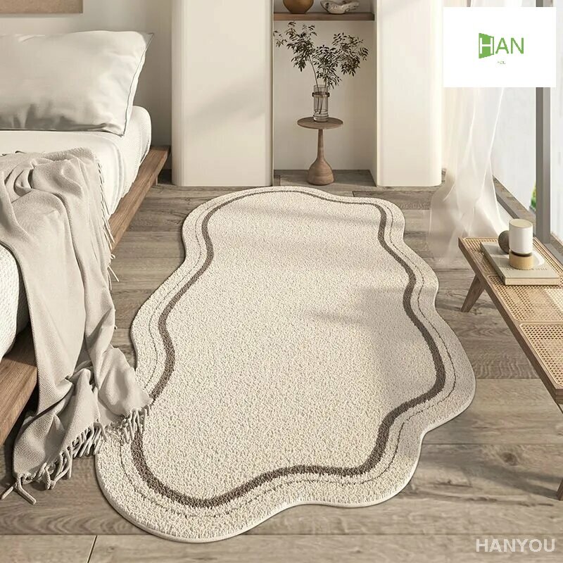Эксклюзивный прикроватный коврик YYD облако из овечьей шерсти 80x160 см, противоскользящий, мягкий для спальни и гостино