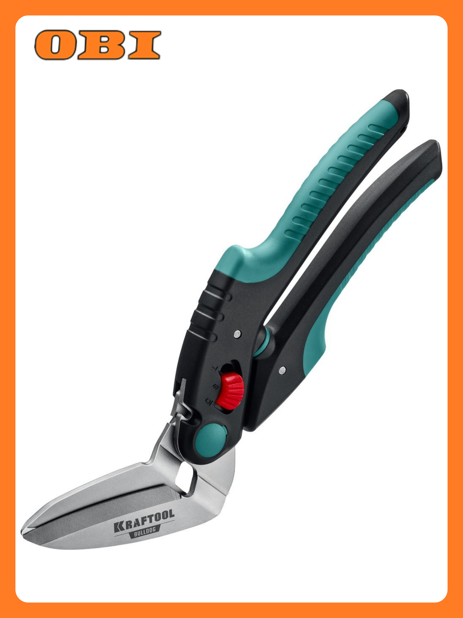 Ножницы универсальные KRAFTOOL изогнутые 250 мм