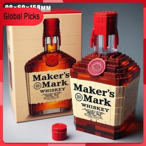 Сборная модель бутылки виски, Бутылка из Лего