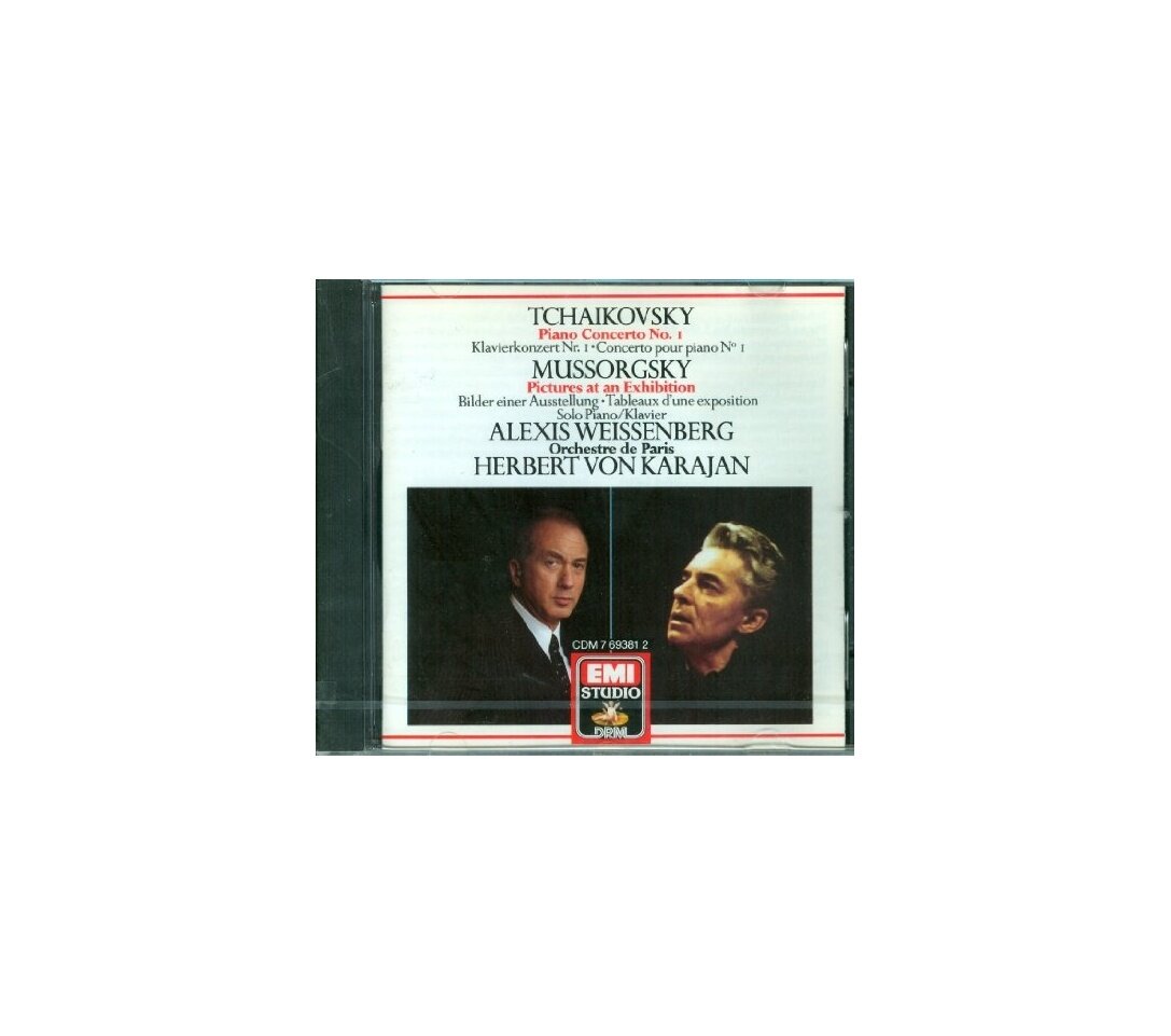 Диск Tchaikovsky & Weissenberg & Karajan & Orchestre de Paris: Piano Concerto 1 (1 CD)