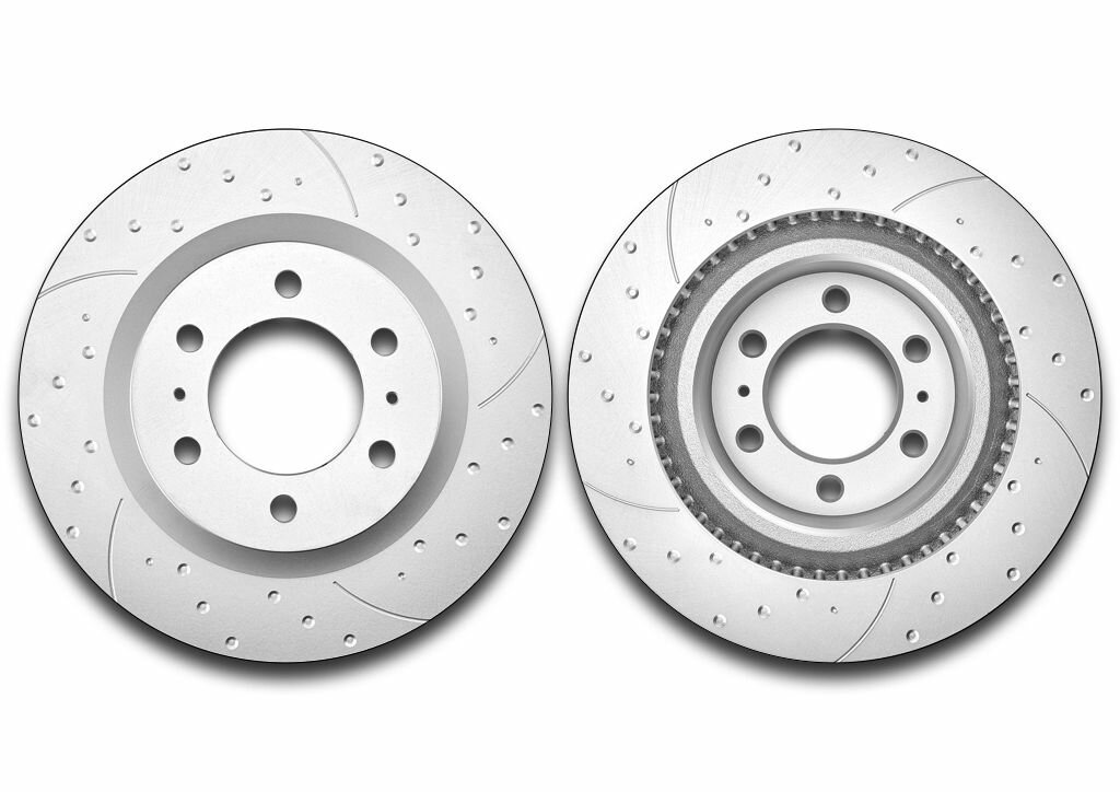 Тормозной диск Gerat DSK-F280P (передний) Platinum для а/м LEXUS LX/TOYOTA LAND CRUISER (354 мм)