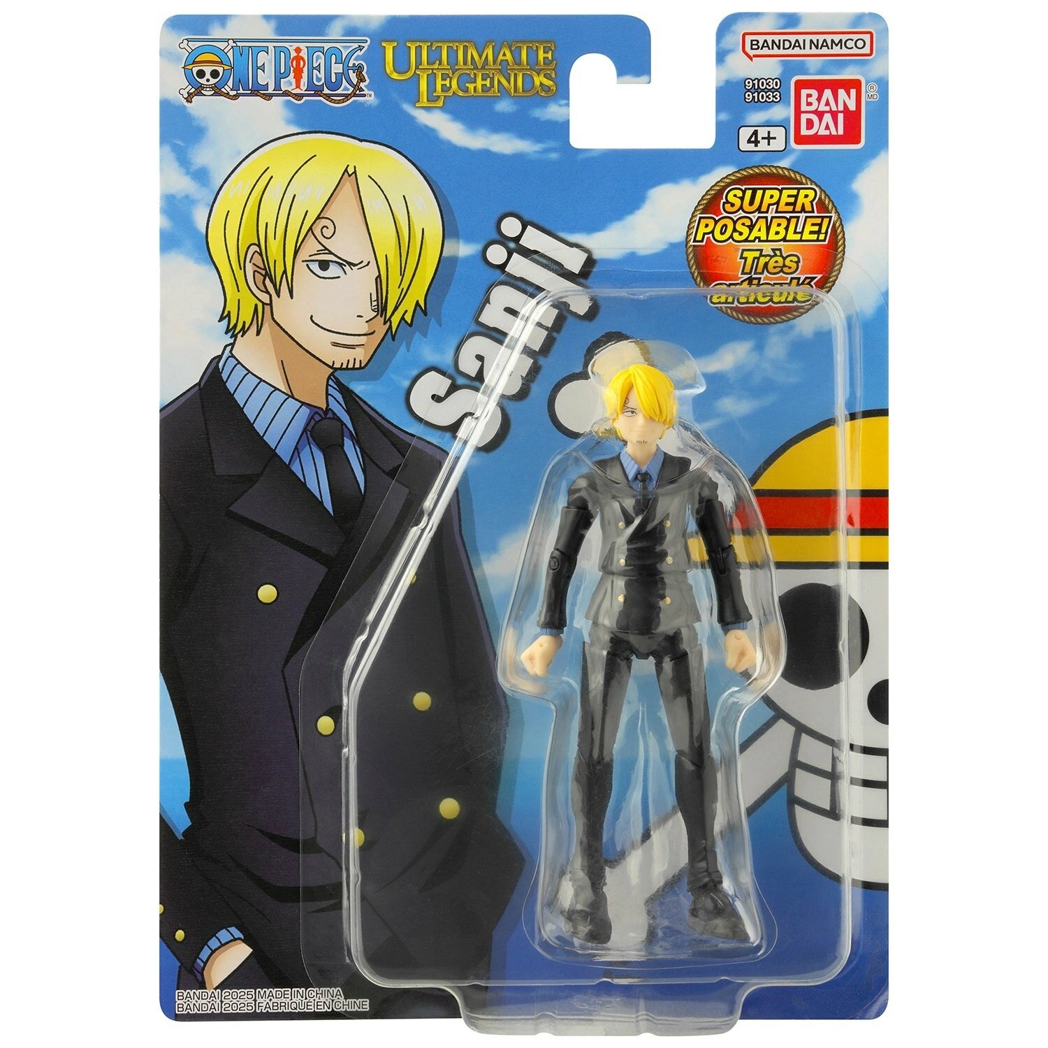 Фигурка коллекционная Bandai Ван Пис Санжи (12см) (67672)