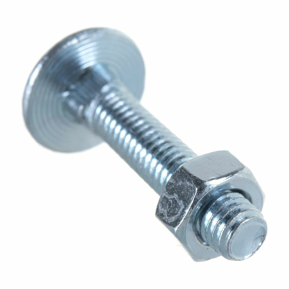 Оцинкованный мебельный болт Tech-Krep М6х30 DIN603 (10 шт.) 108761