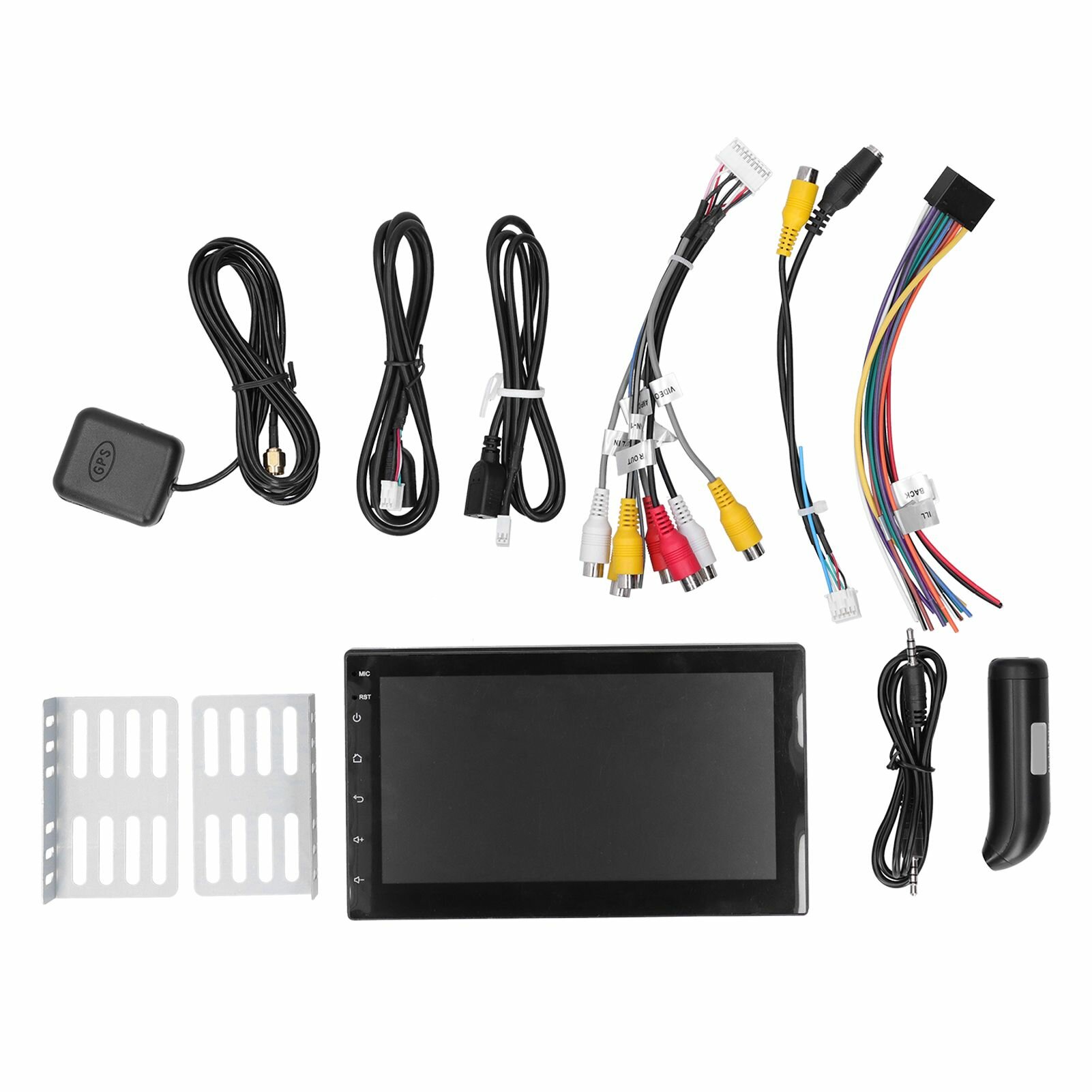 7" 2Din авто MP5-плеер Android, FM, GPS навигация, 16G, тестер алкоголя.