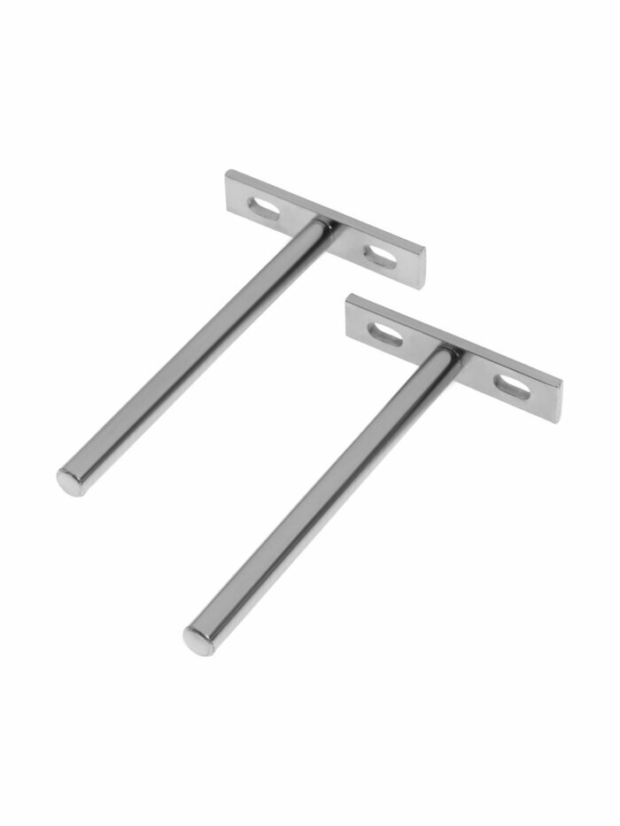 Полкодержатель CAPPIO PS002, скрытого монтажа, 67×120 мм, набор 2 шт.