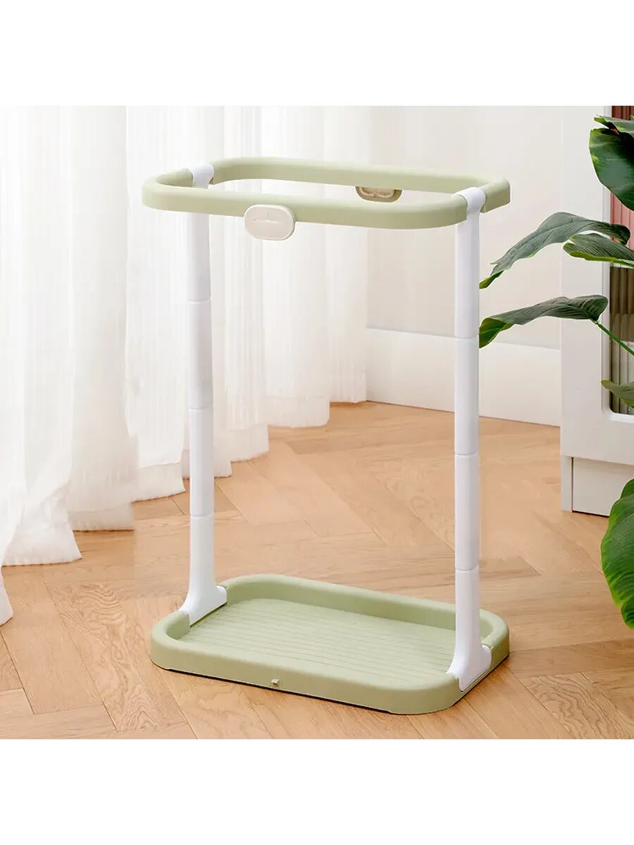 Держатель мешков для сада, регул. высота, зеленый