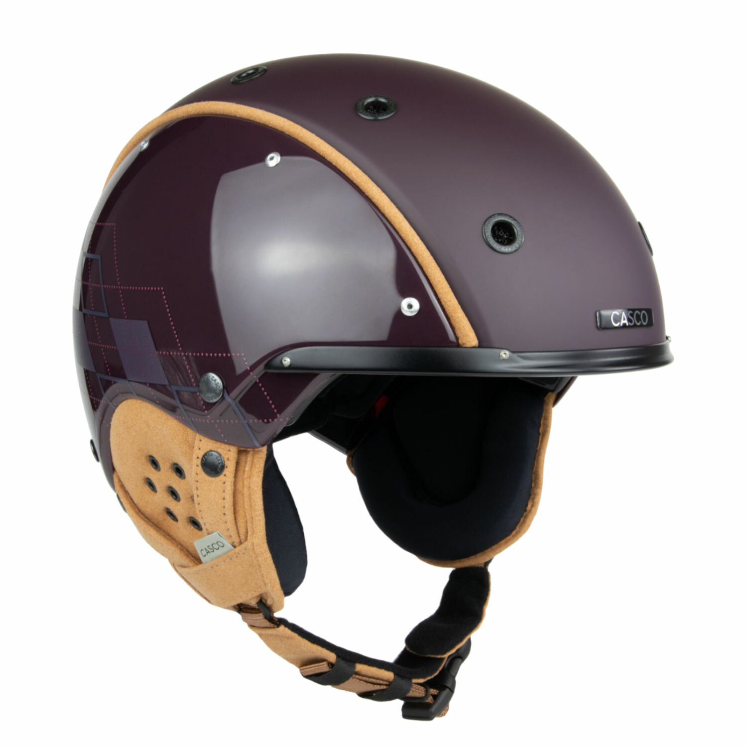 Шлем Casco SP-3 Academia Merlot Red/Brown (US: L)