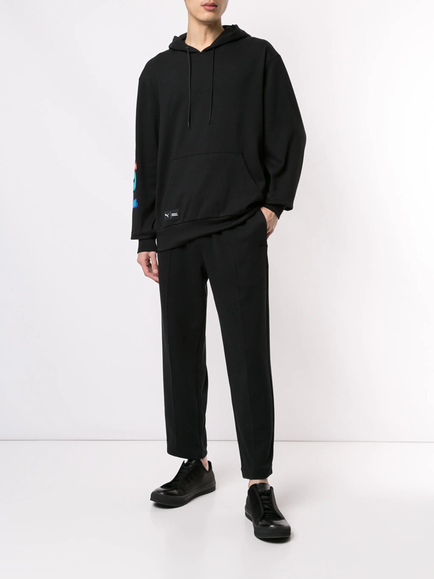 Толстовка PUMA, размер S, , black/black — фото 1