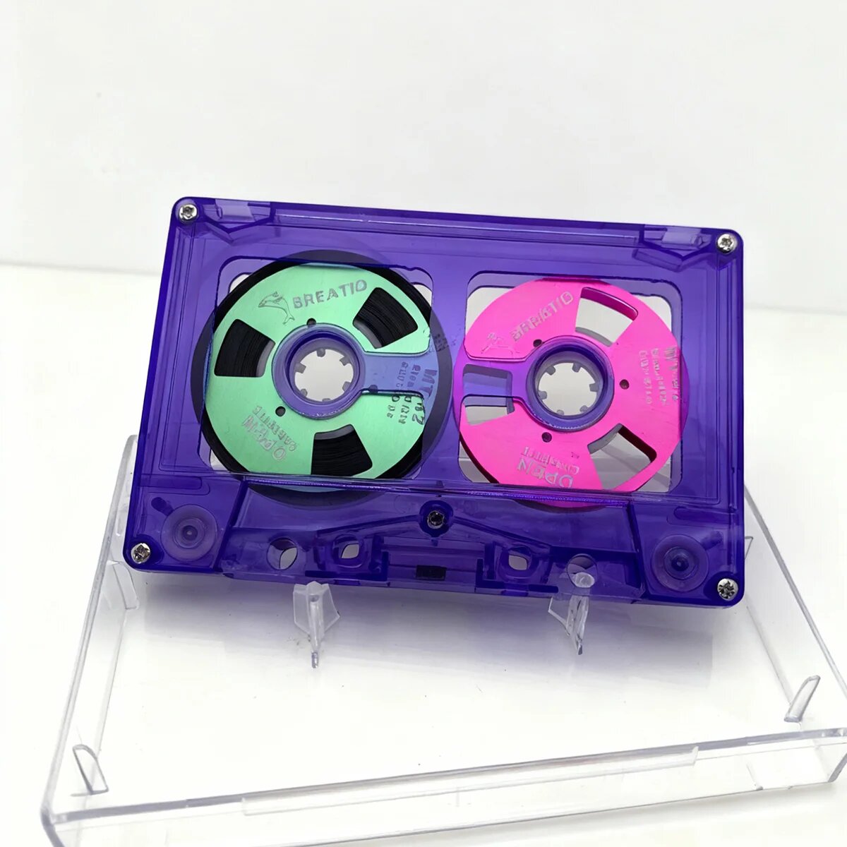 Фиолетовая аудиокассета 50 мин. Cassette Style 9