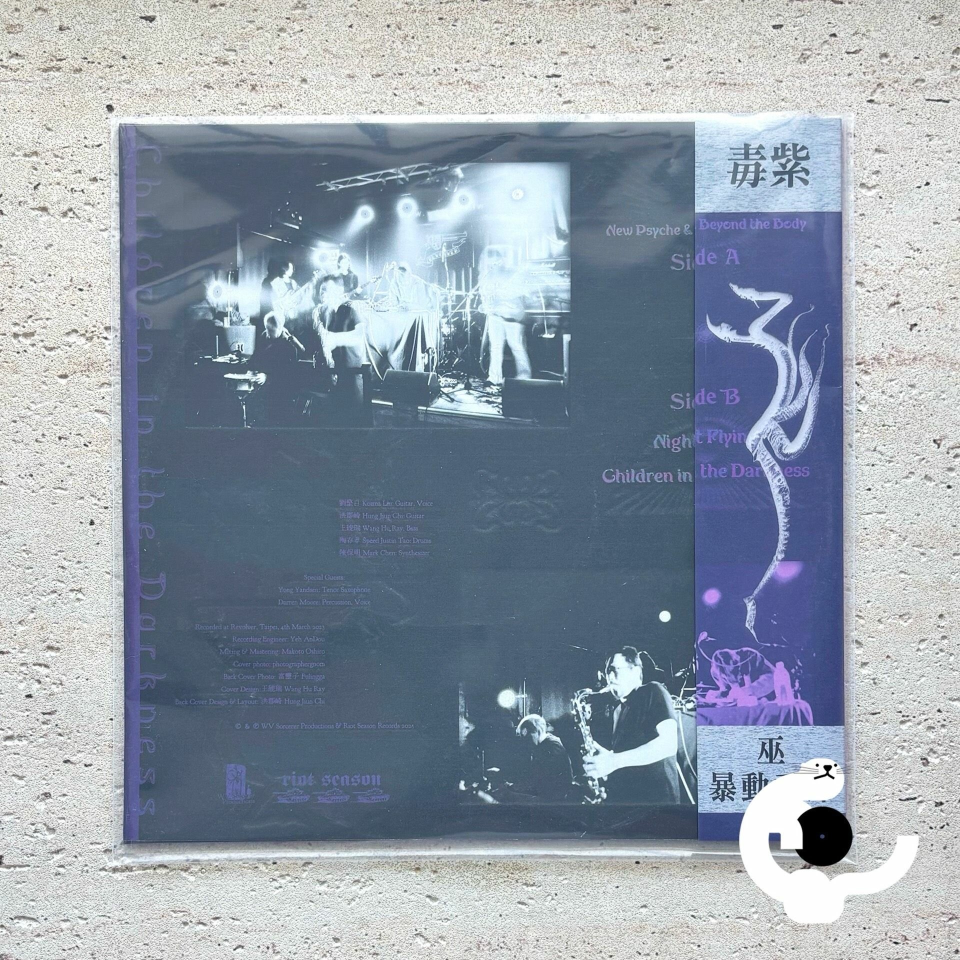 Виниловая пластинка Dope Purple Children in the Darkness, The 2025 edition is limited to 197 sheets