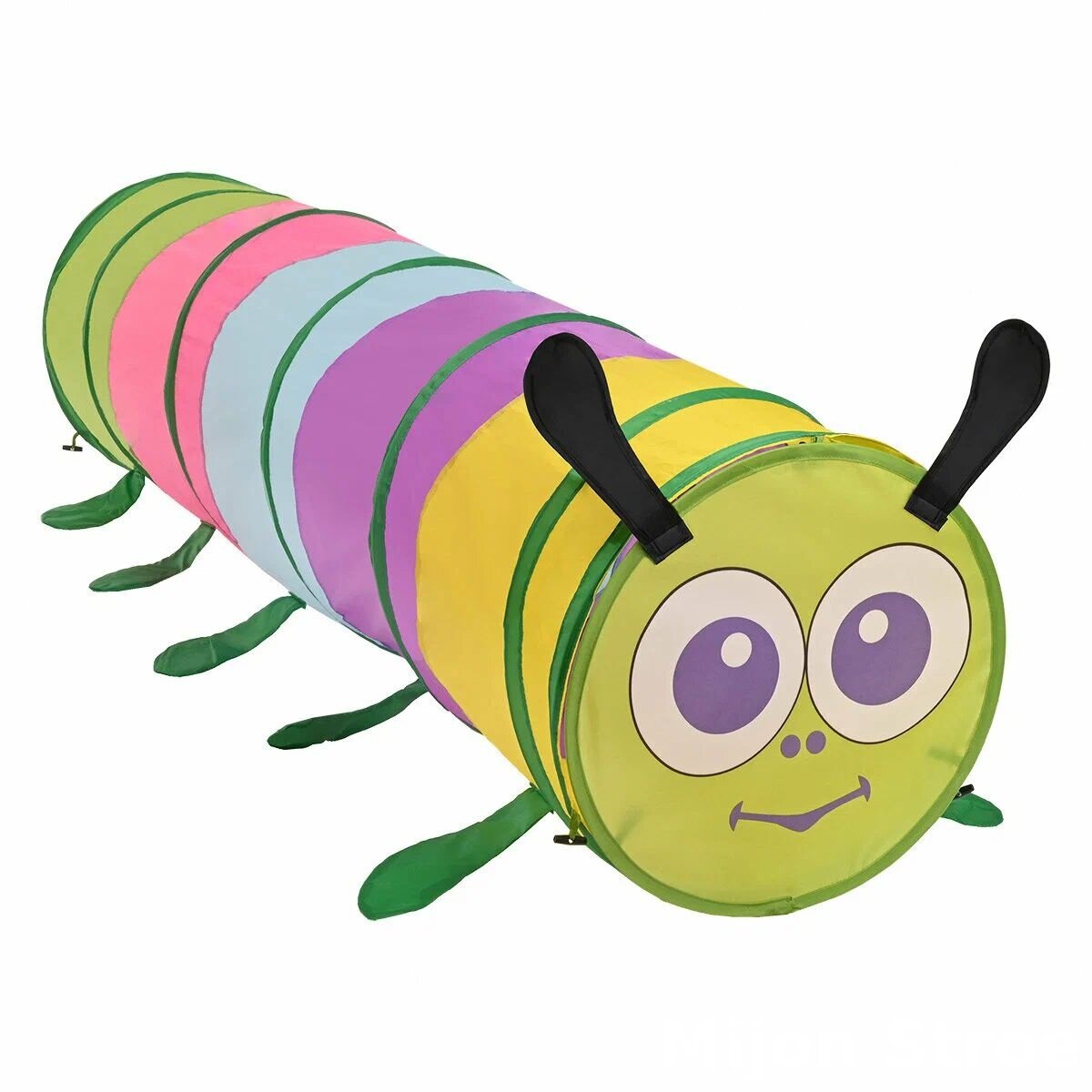 Складной игровой туннель Сороконожка для помещений и улицы, 180х46 см