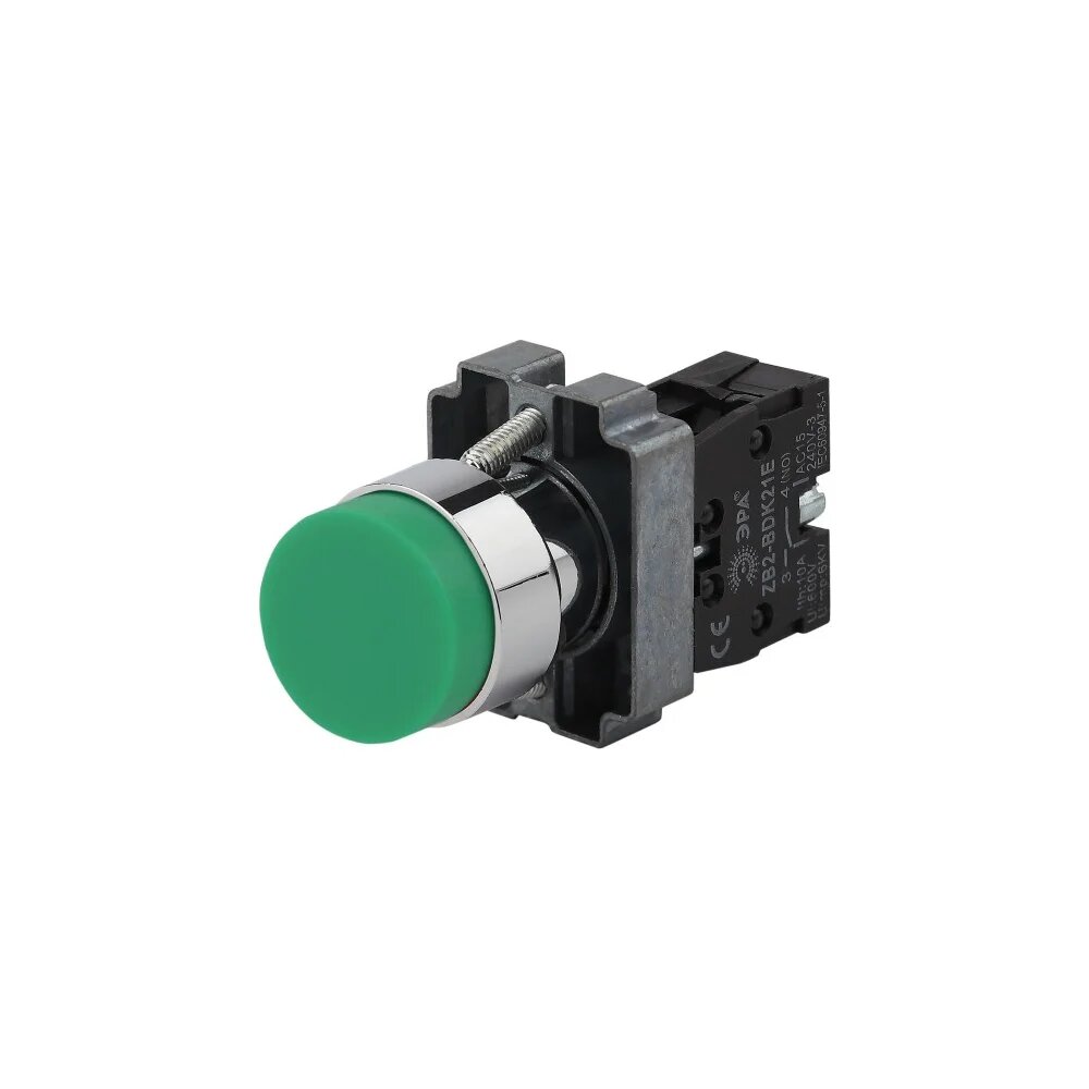 Кнопка ANDELI XB2-BА31 без подсветки зеленая 1НО ADL10-053