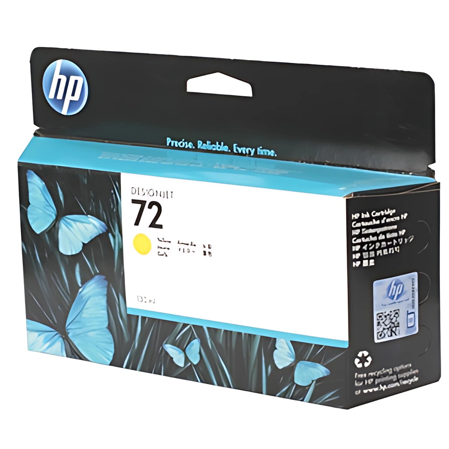 Картридж HP 72 Yellow желтый C9373A