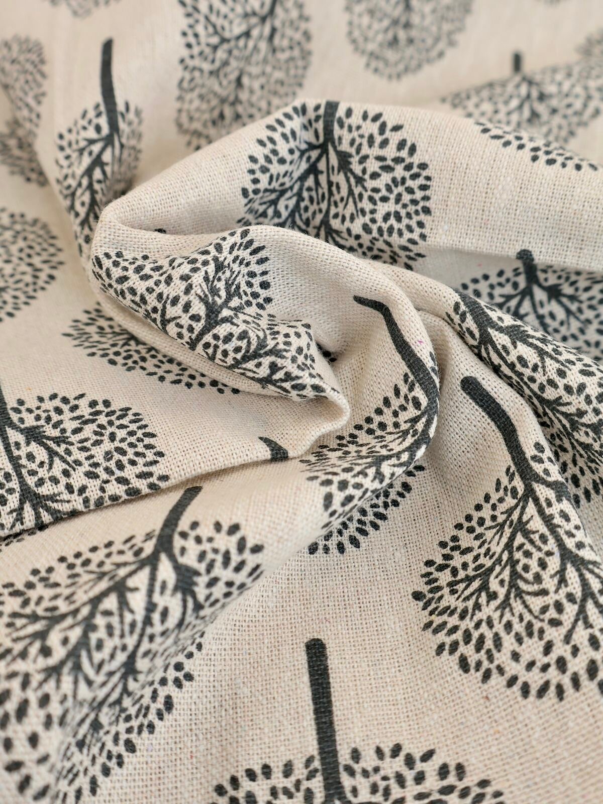 Хлопчатобумажная ткань с принтом 20-х годов, винтажный британский декоративный узор Уильяма Морриса, ширина 148 см.