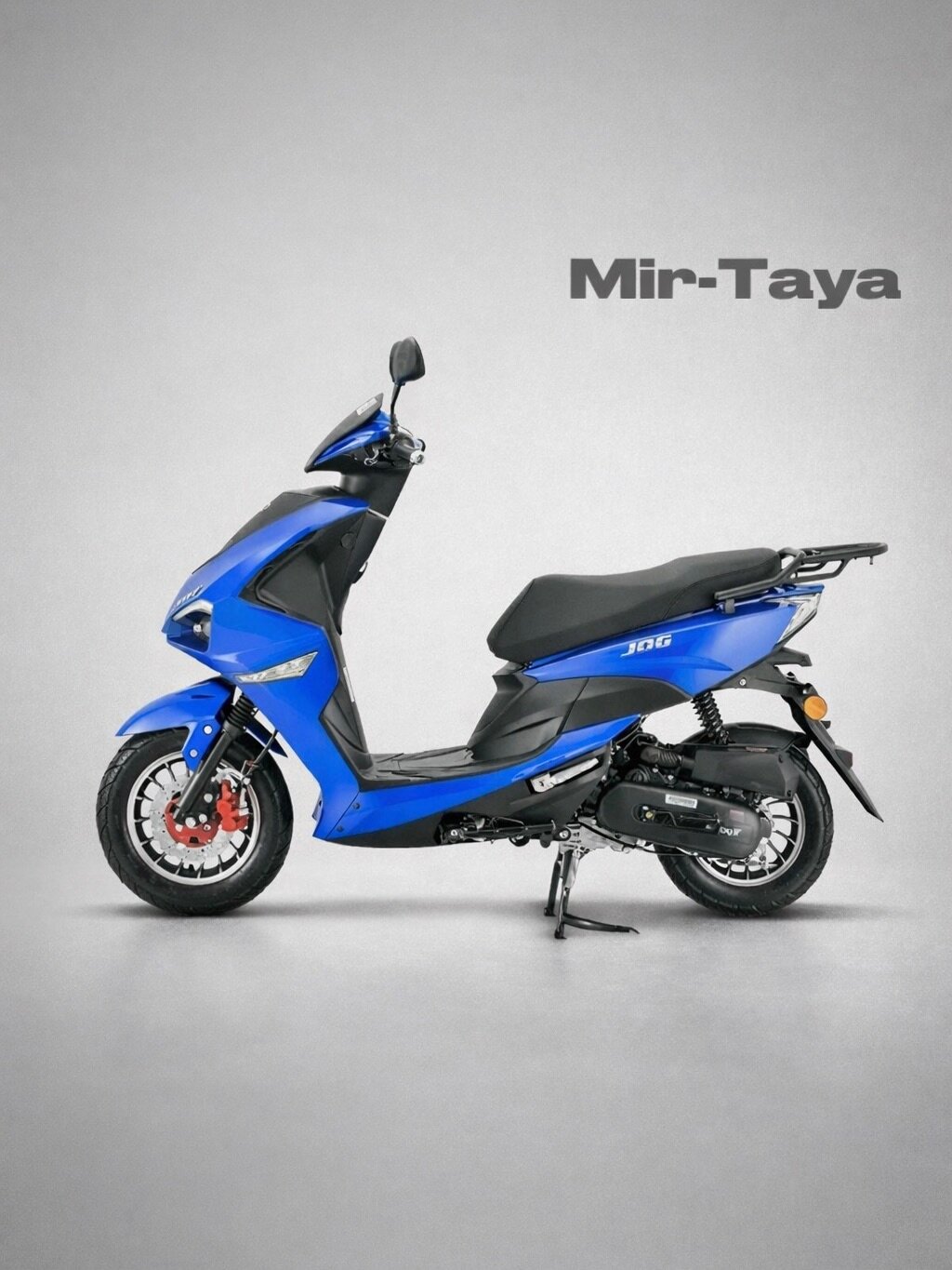 Скутер ROCKOT Jog, 49.6 куб. см, 2.85 л. с, четырехтактный, синий