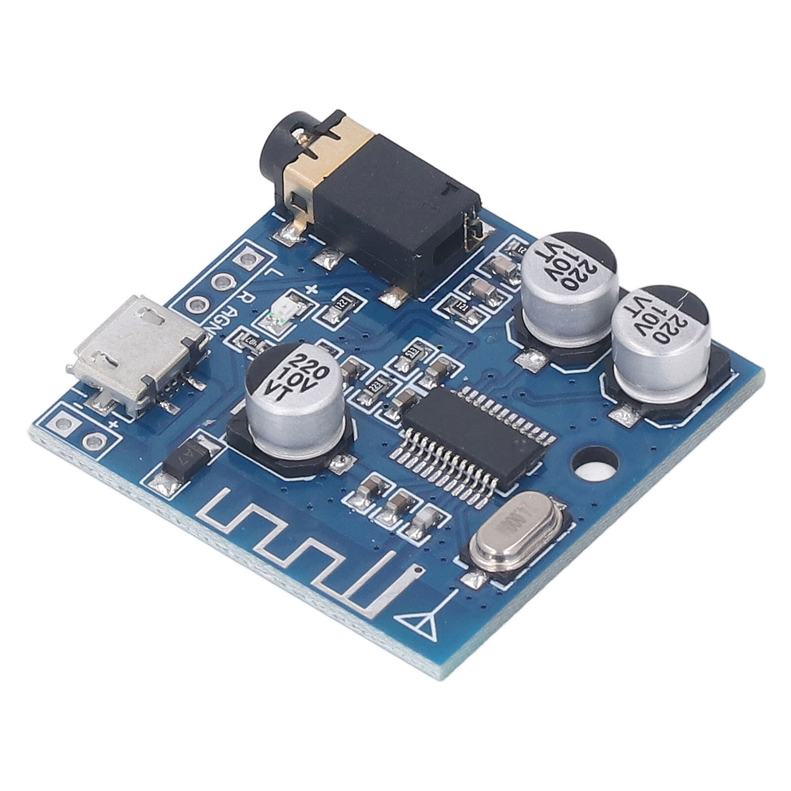 Аудиомодуль MP3 Bluetooth с интерфейсом USB 5P, 2 шт, аудиоплата автомобильного динамика сделай сам , 3,7 5,5 В постоянного тока