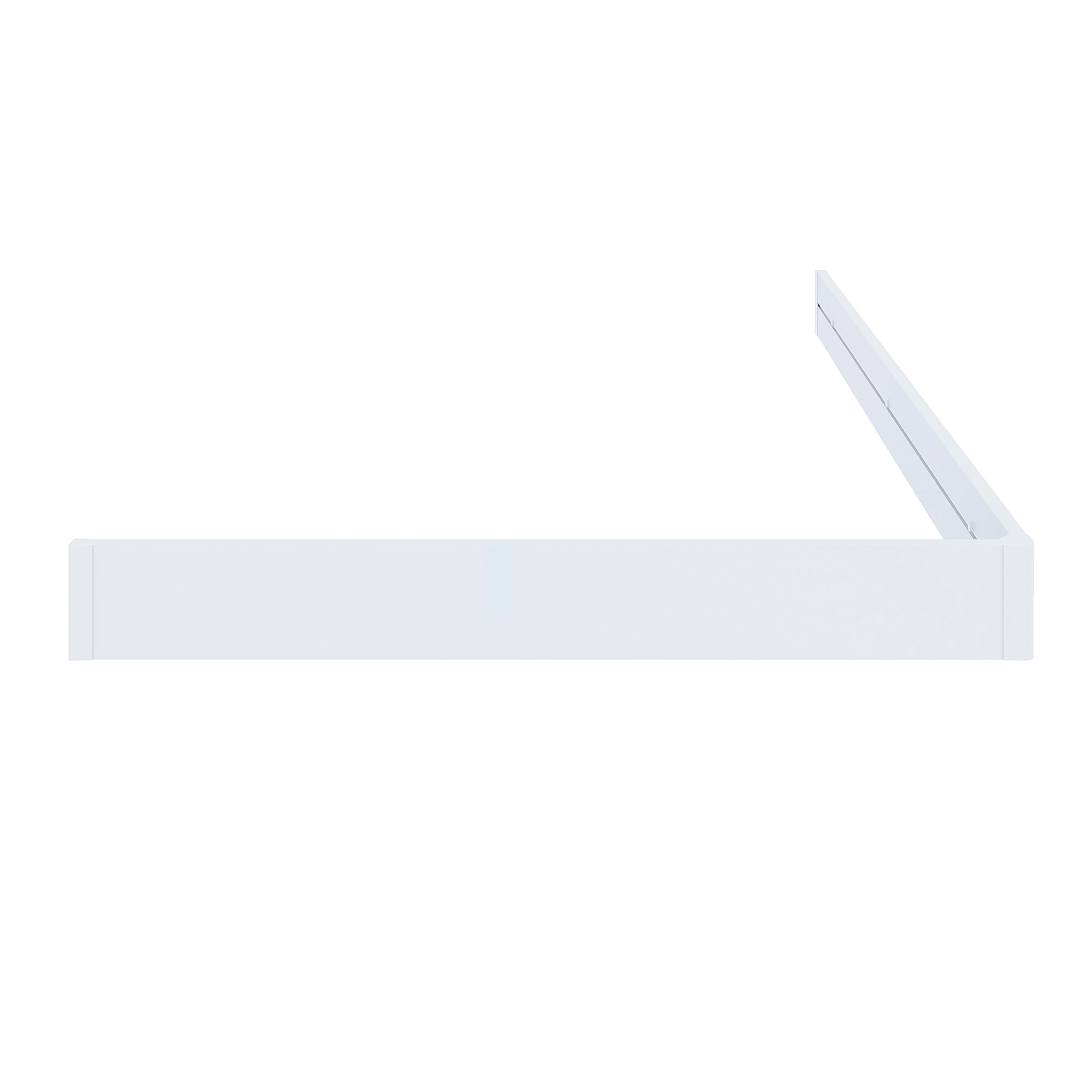 Экран Март для каркаса 120х80 белый