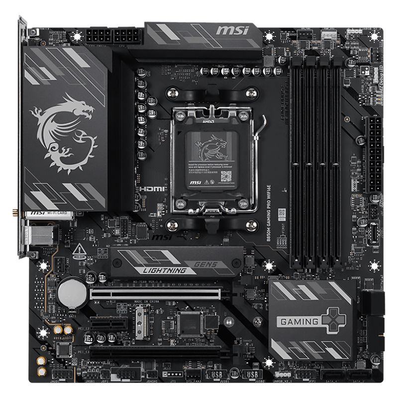 Материнская плата B850M GAMING PRO WIFI6E