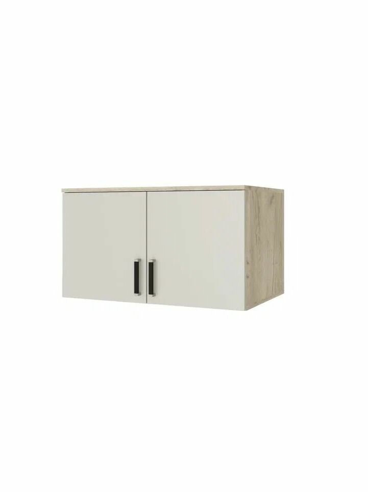 Антресоль для шкафа - 08 (дуб крафт серый/кашемир) 450х800х510 тэкс