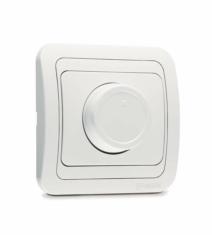 Светорегулятор СП 600Вт Mimoza бел/бел. Makel 12011