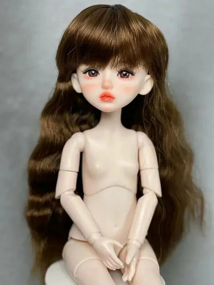 Макияж ручной работы 1/6 BJD 30cm Кукла со сменным париком Девушки Сюрприз Подарки