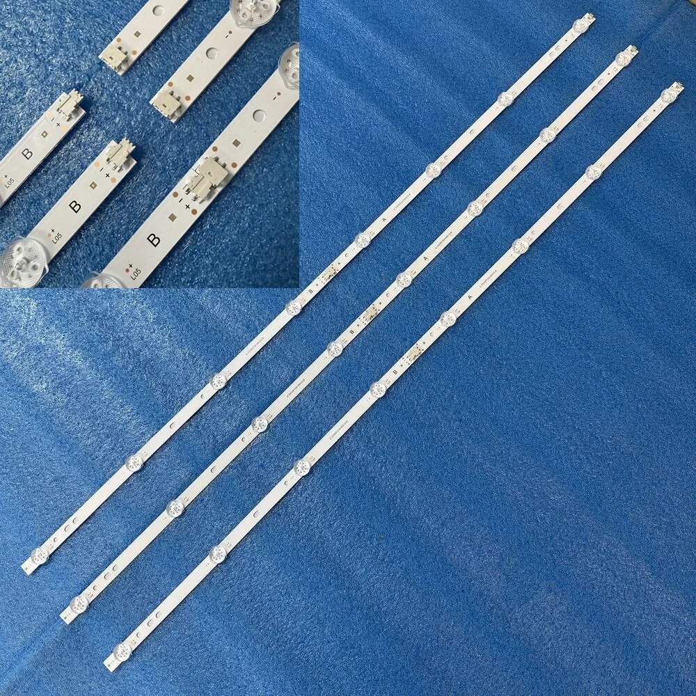 Светодиодная лента подсветки для Ghia G43DFHDS8-M G43DFHDS8-BF DEXP F43D7000 F43D7000K JL. D43081330-083CS-M LC430DUY-SHA1 MS-L2141 V1
